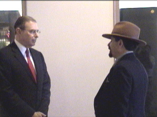 Earth First! Activist Darryl Cherney with Charles Hurwitz, Pacific ...