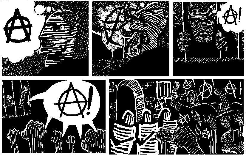 anarchist jailed cartoon : Indybay