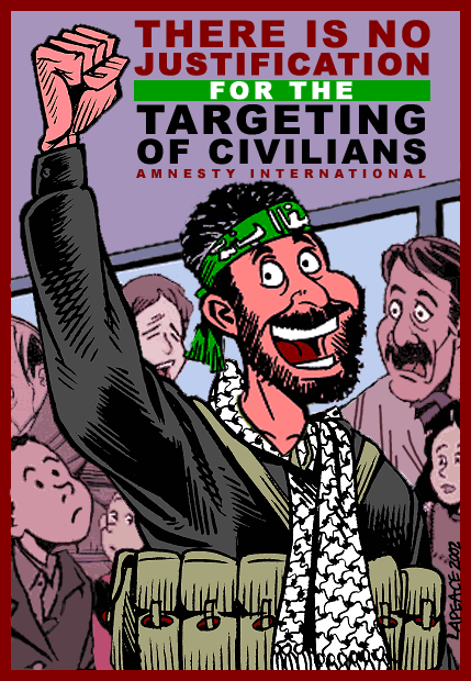 No justification (a cartoon NOT by latuff) : Indybay