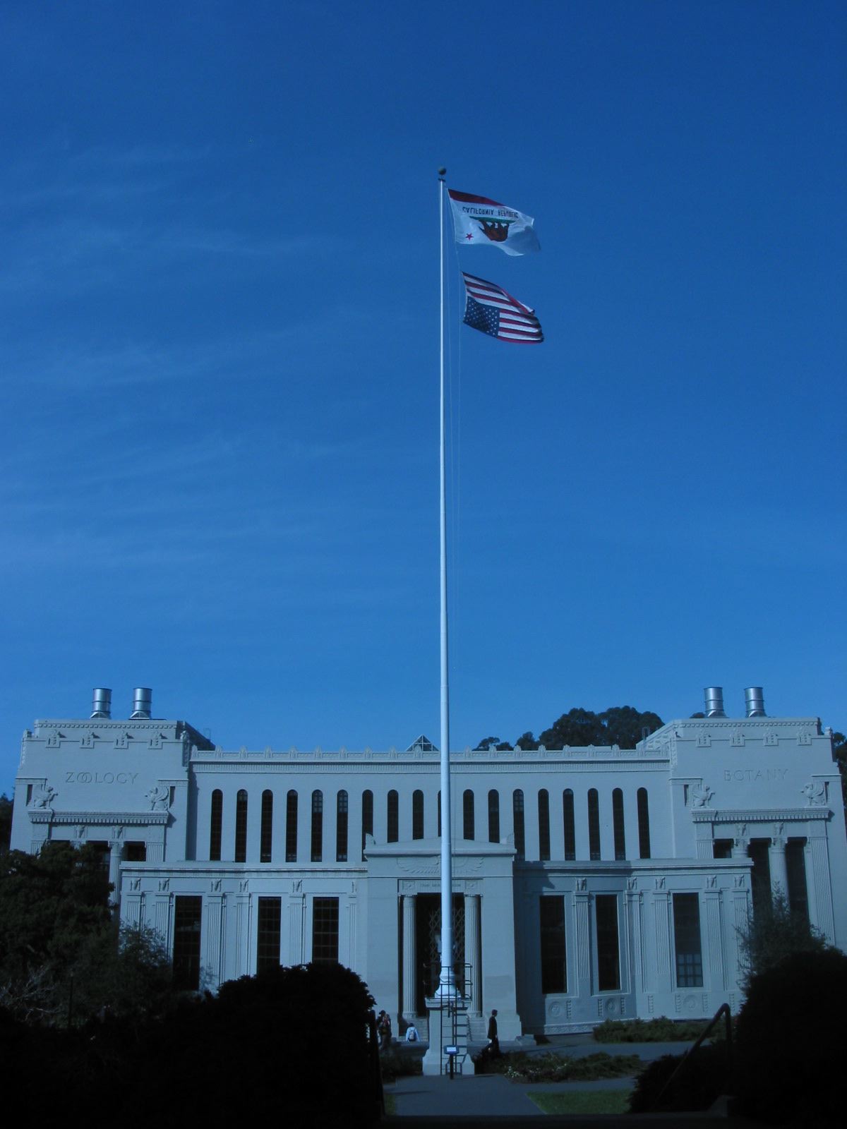 US flag at berkeley flipped in sign of distress : Indybay