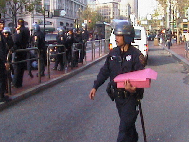 Cop With Donuts : Indybay