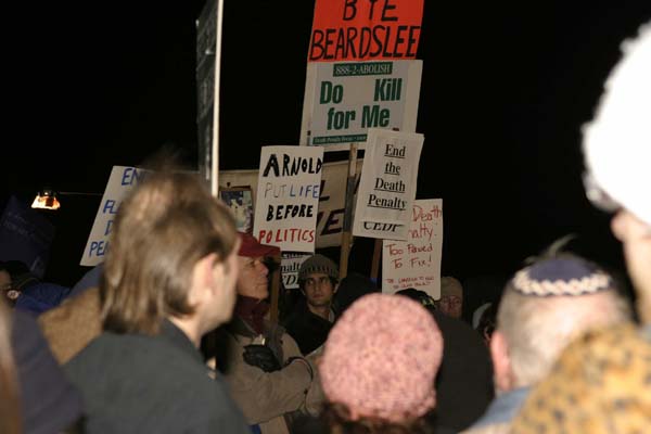 Demonstration of Donald Beardslee's Execution : Indybay