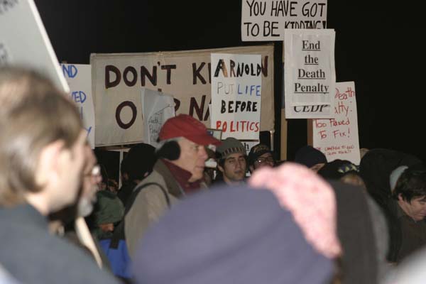 Demonstration of Donald Beardslee's Execution : Indybay