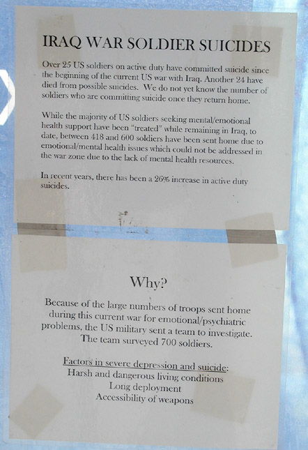 Civic Center Memorial For Those Who Comitted Suicide Because Of The ...