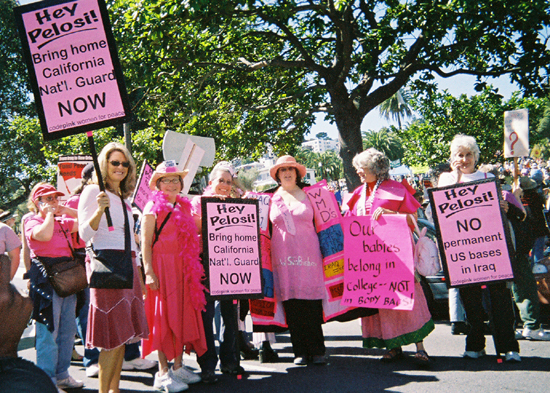 Bringing Home The California National Guard: A Code Pink Campaign : Indybay