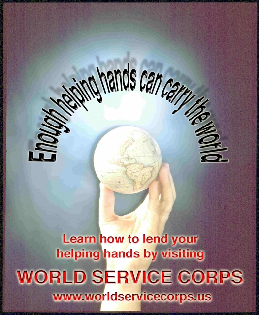 One million strong World Service Corps needed to augment our 1.4 ...