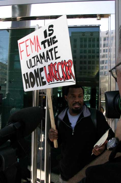 FEMA eviction protest : Indybay