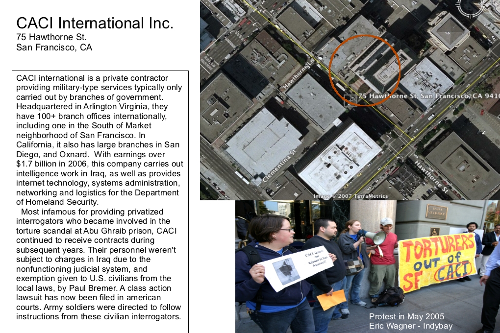 Birdseye: CACI International : Indybay