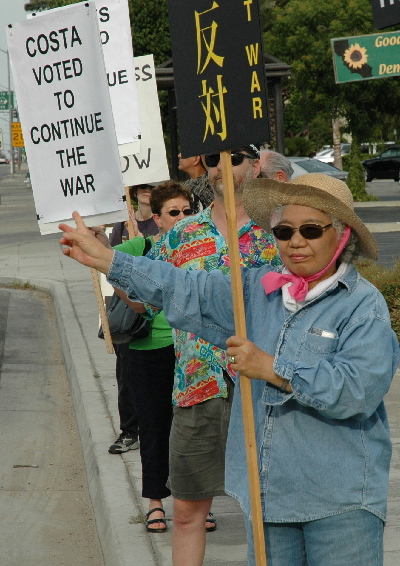 Peace Fresno Representatives Talk to Congressman Costa : Indybay