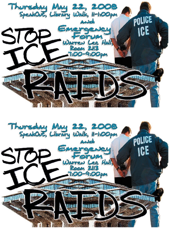 STOP ICE RAIDS: Speak Out and Emergency Forum at UCSD : Indybay
