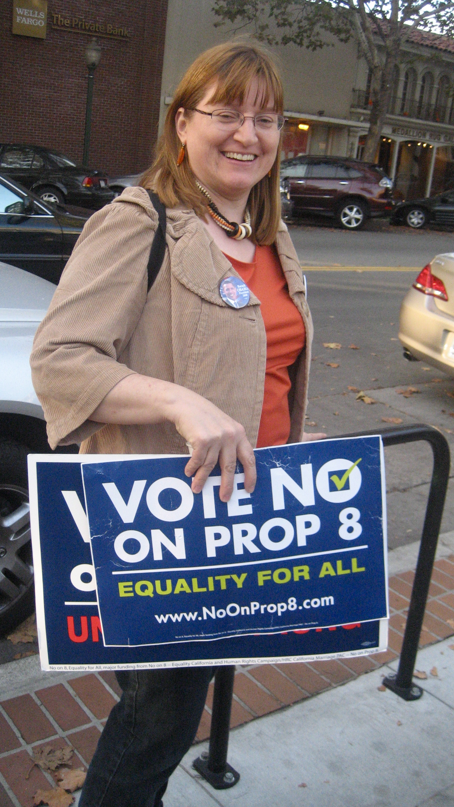 Prominent Mormon/ex-49'er Steve Young displays *No on 8* Yard Sign ...