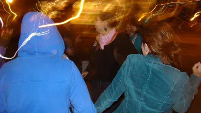 Roving Dance Party Party Against the Fee Hikes hits MJC : Indybay