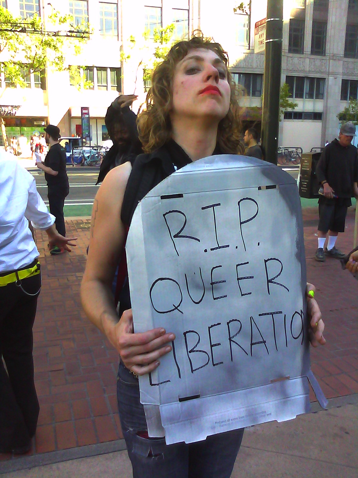 Gay Shame: Cry-in!!!! (more pics) : Indybay