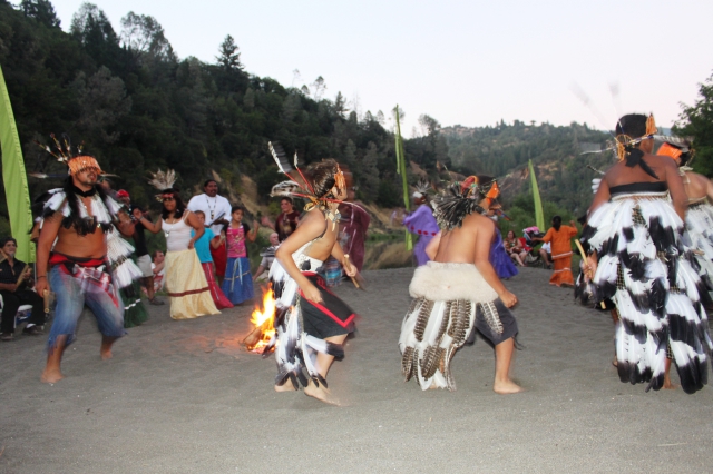 Tribal prayer ceremony held to end suffering of Eel River : Indybay