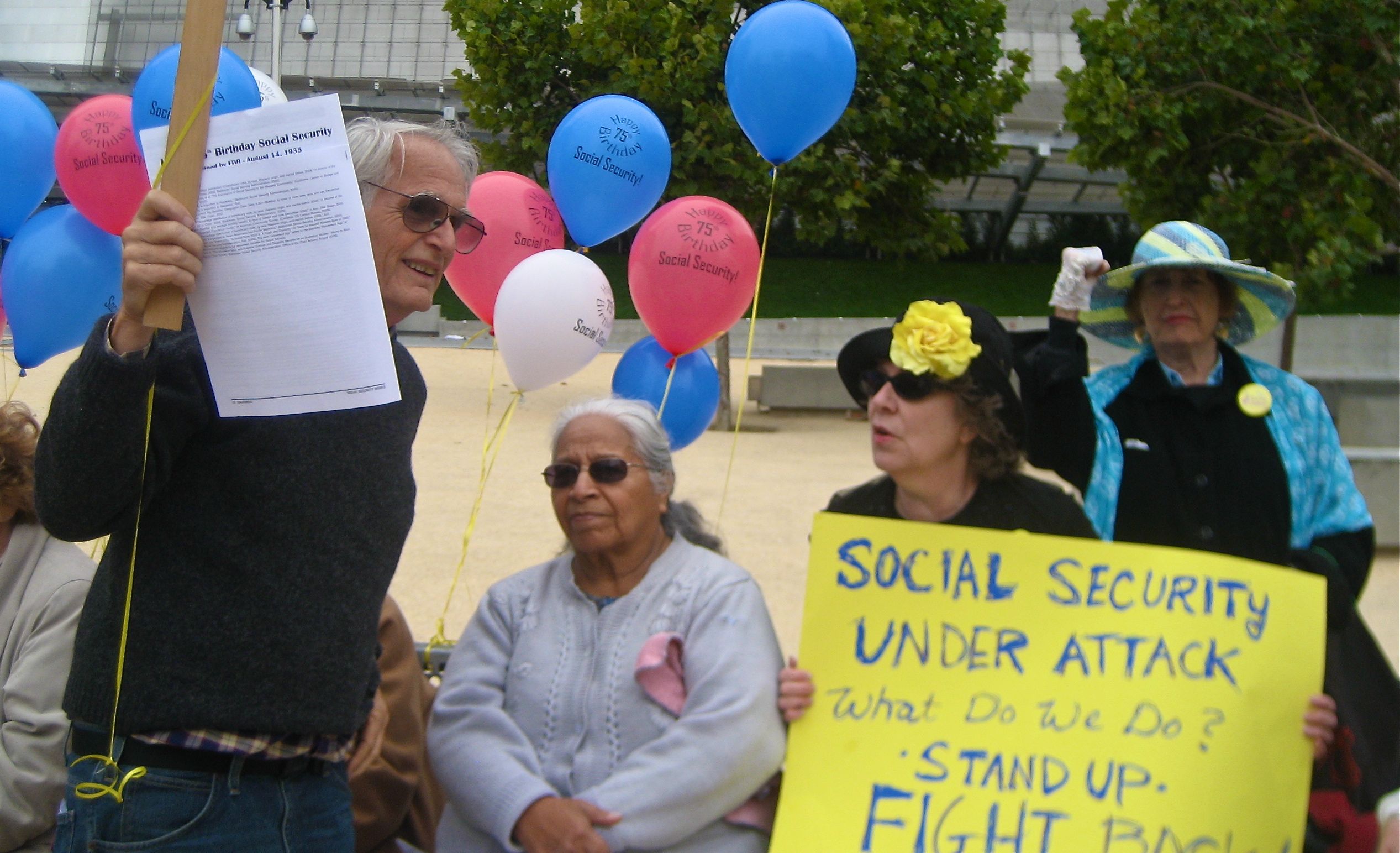 Social Security Under Attack, SF Folks Stand UP Fight Back : Indybay