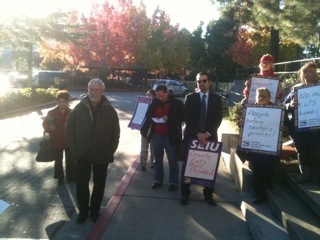 Mayor Mike Rotkin Joins ULTCW Santa Cruz County Home Care Workers at ...