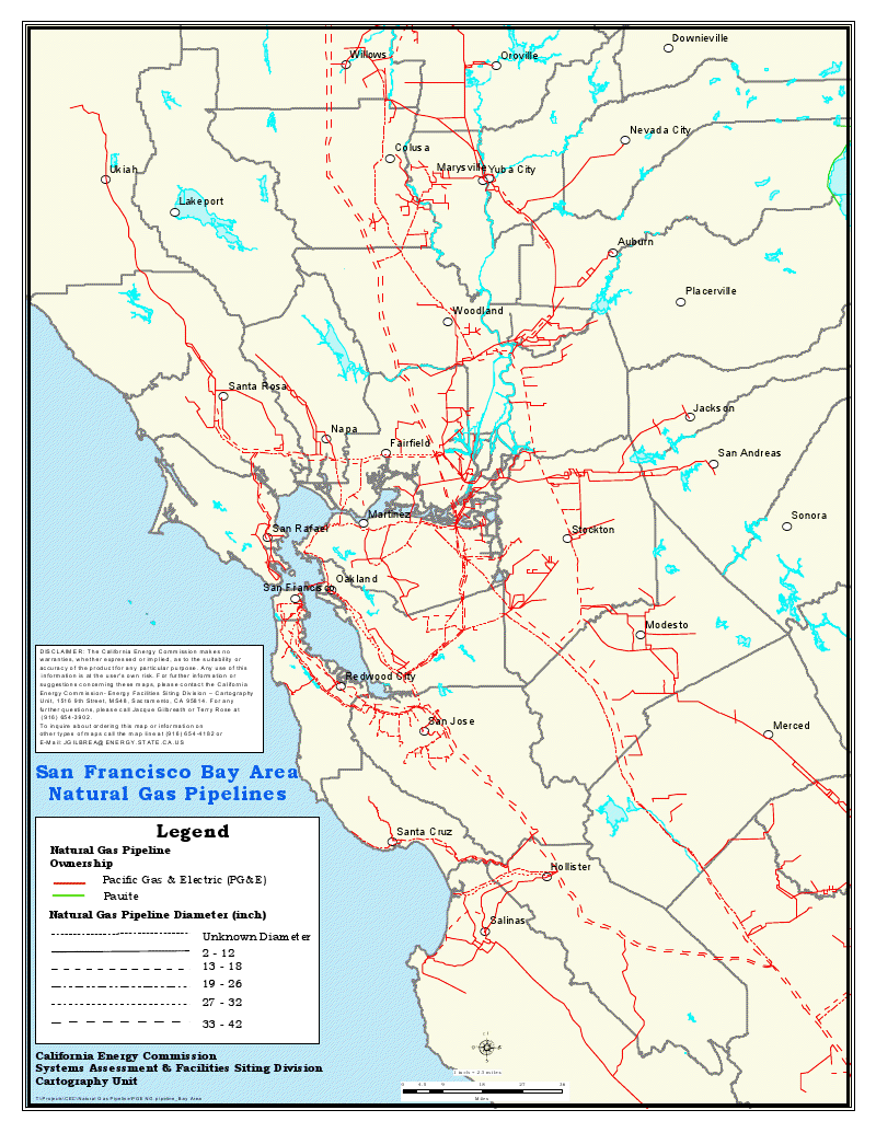 Cali PUC orders PG&E to reduce gas pressure. : Indybay