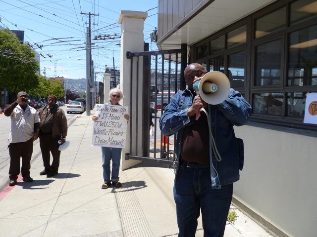 Workers Rally To Defend TWU 250 A Driver & Health and Safety Advocate ...