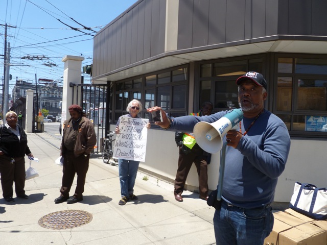 Workers Rally To Defend TWU 250 A Driver & Health and Safety Advocate ...