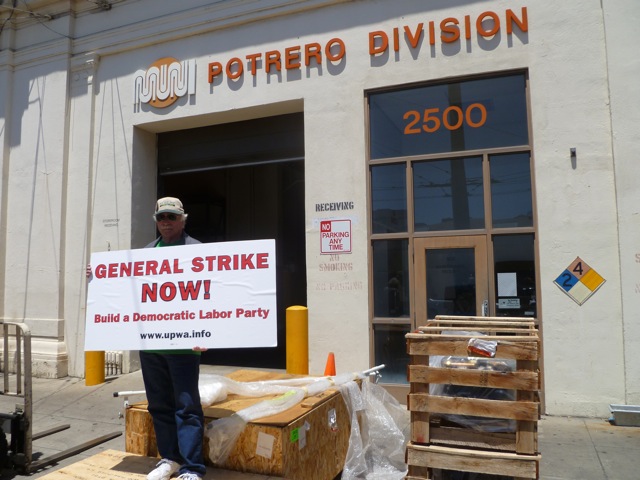 Workers Rally To Defend TWU 250 A Driver & Health and Safety Advocate ...