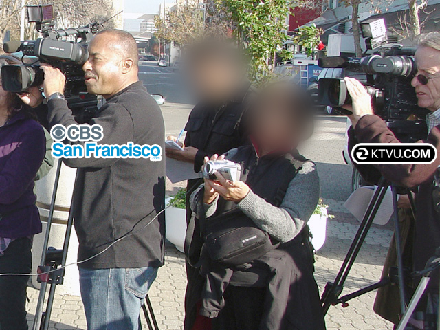 Behind the Scenes: CBS-5 Cameraman Shoves into Female Reporter and Uses ...