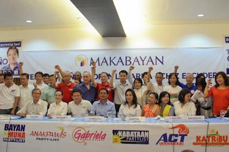 Philippines - Makabayan adopts 5 senatorial bets from 2 major slates ...