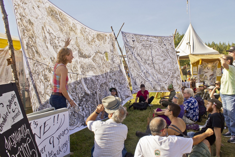 Beehive Design Collective's most EPIC ILLUSTRATION to date is HATCHING ...