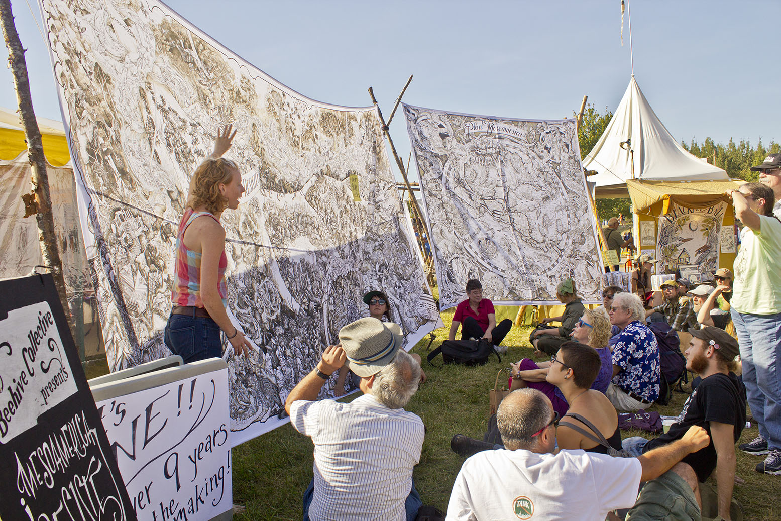 Beehive Design Collective's most EPIC ILLUSTRATION to date is HATCHING ...