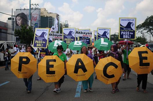 Various Groups in the Philippines Conduct a Peace March : Indybay