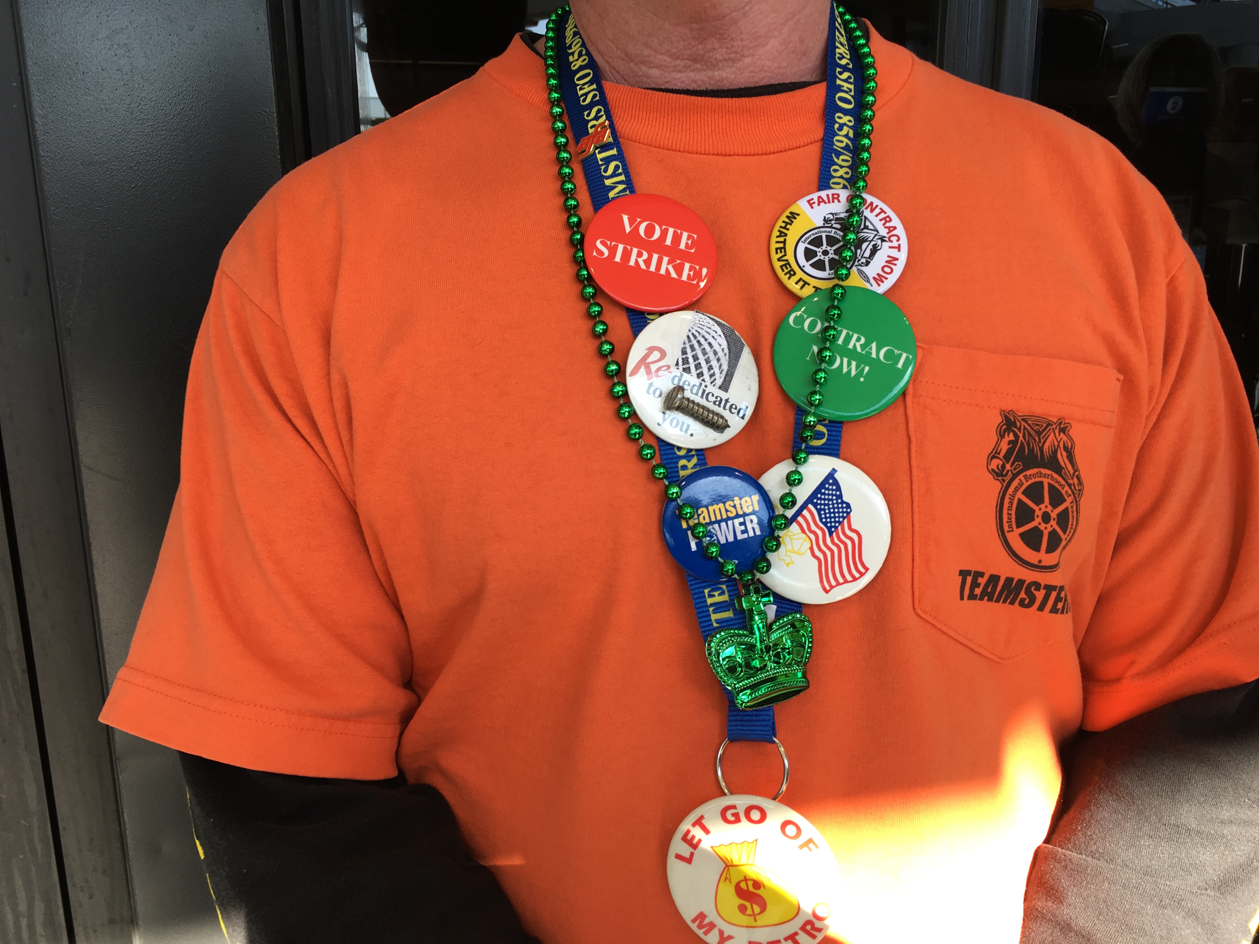 UAL CWA-AFA & IBT In Joint Picket At SFO- Part Of National Action For A ...