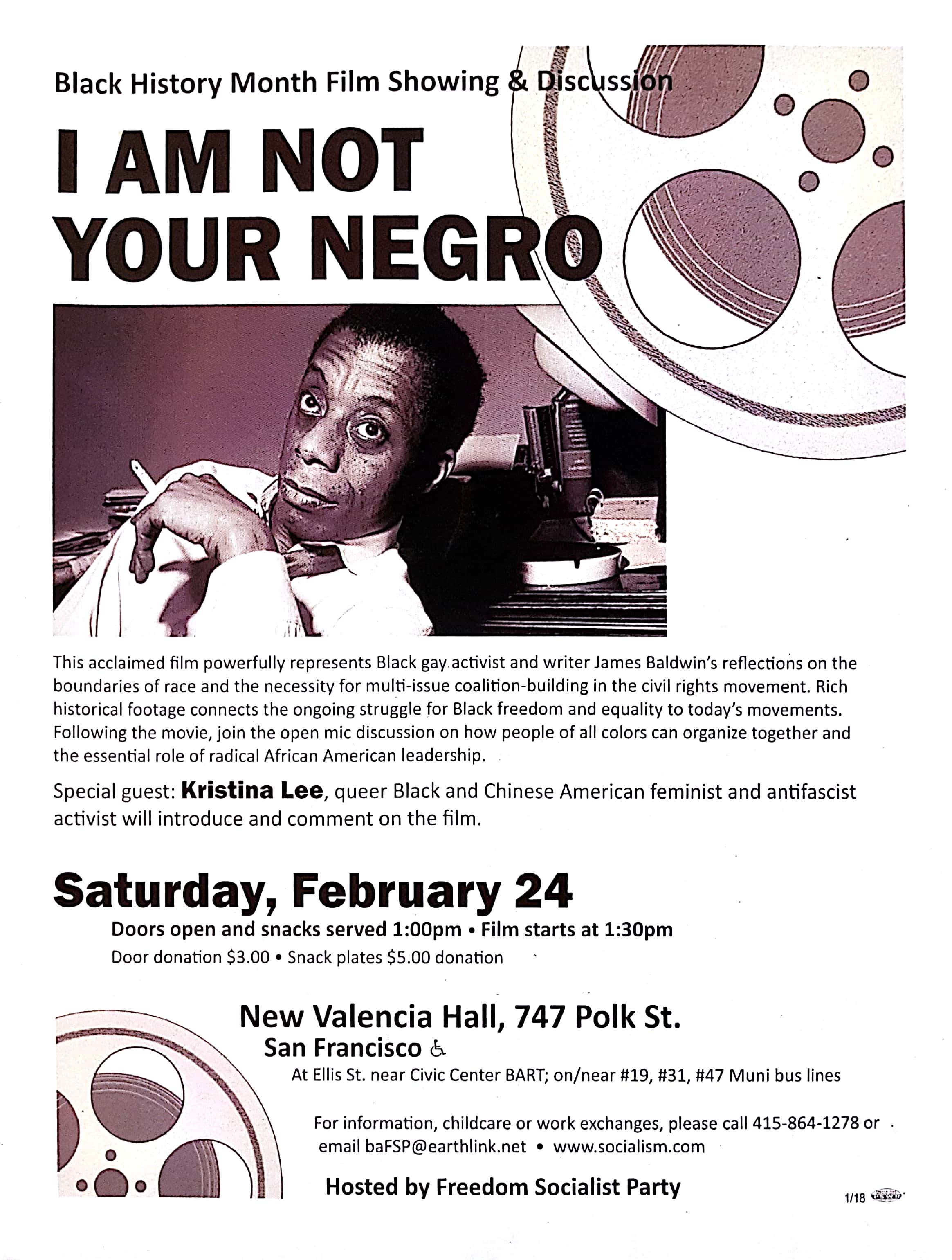 Black History Month Film: I Am Not Your Negro : Indybay
