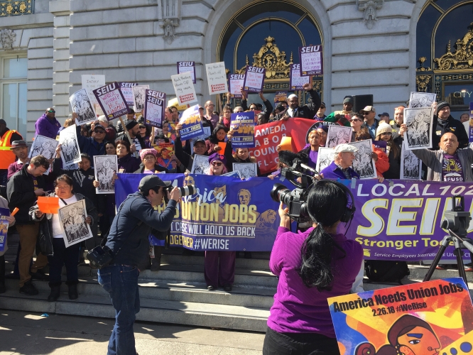 Stop Anti Labor Union Busting Janis Decision Say Hundreds Of Unionists ...