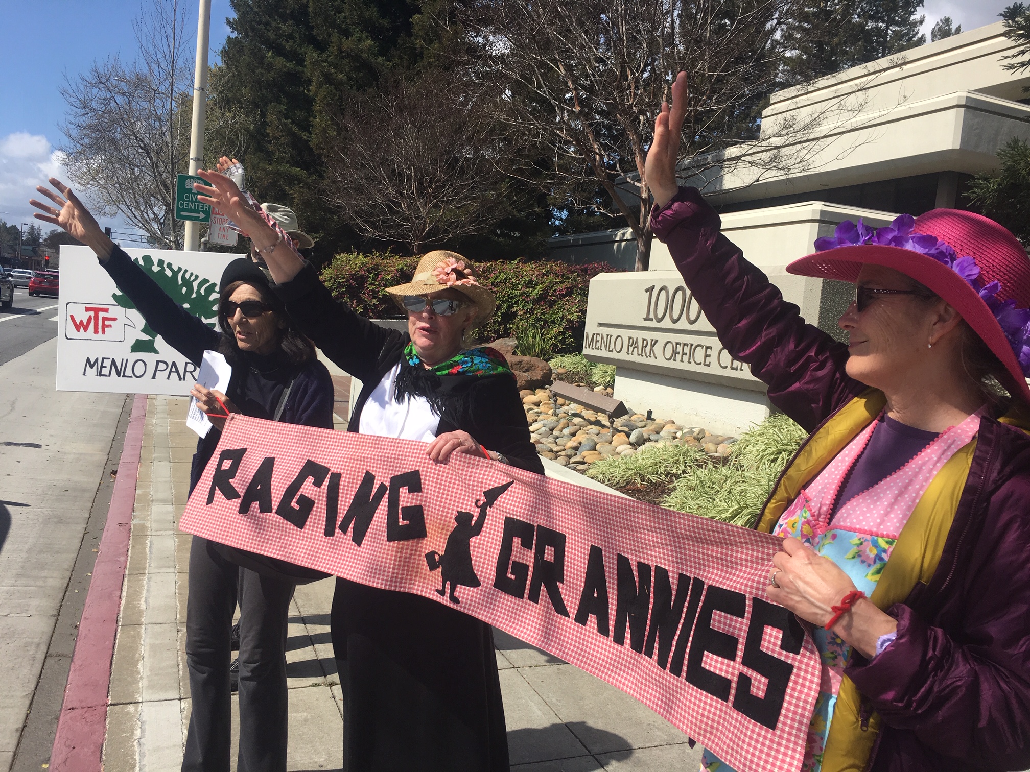 To Safeguard Redwood Trees, Protesters Demonstrate in Their Shade : Indybay