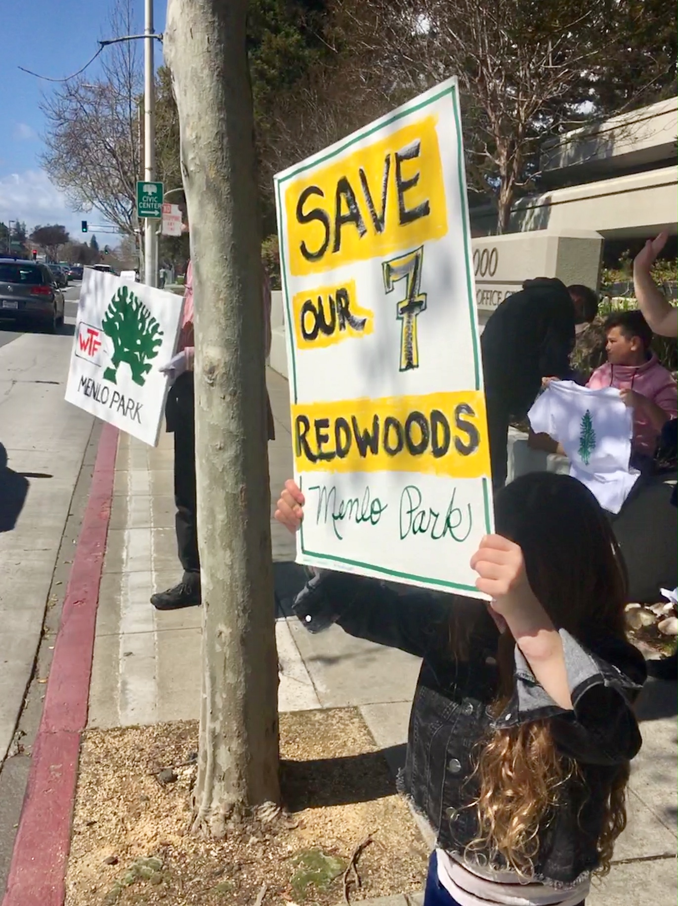 To Safeguard Redwood Trees, Protesters Demonstrate in Their Shade : Indybay