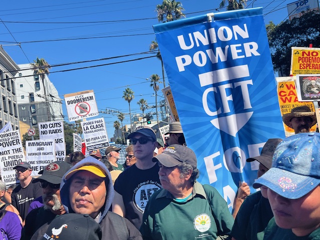 On SF Labor Day 2025 Support for General Strike for Palestine & Against ...