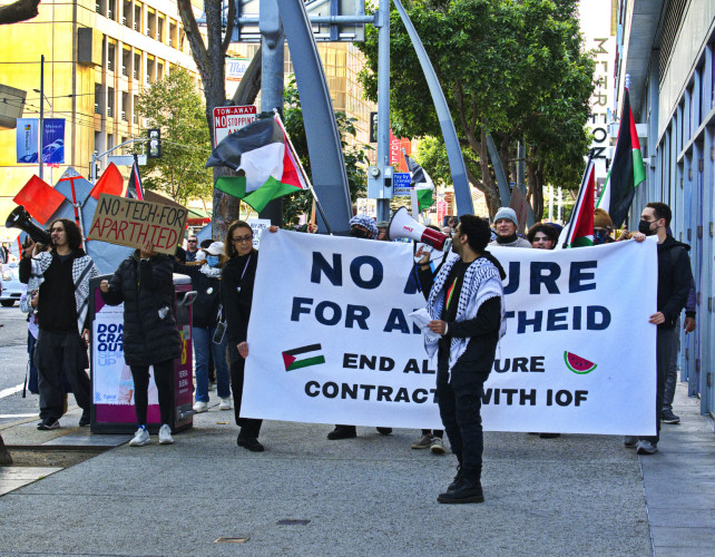 NOAA (No Azure for Apartheid) In Protest Action at Microsoft SF Ignite ...