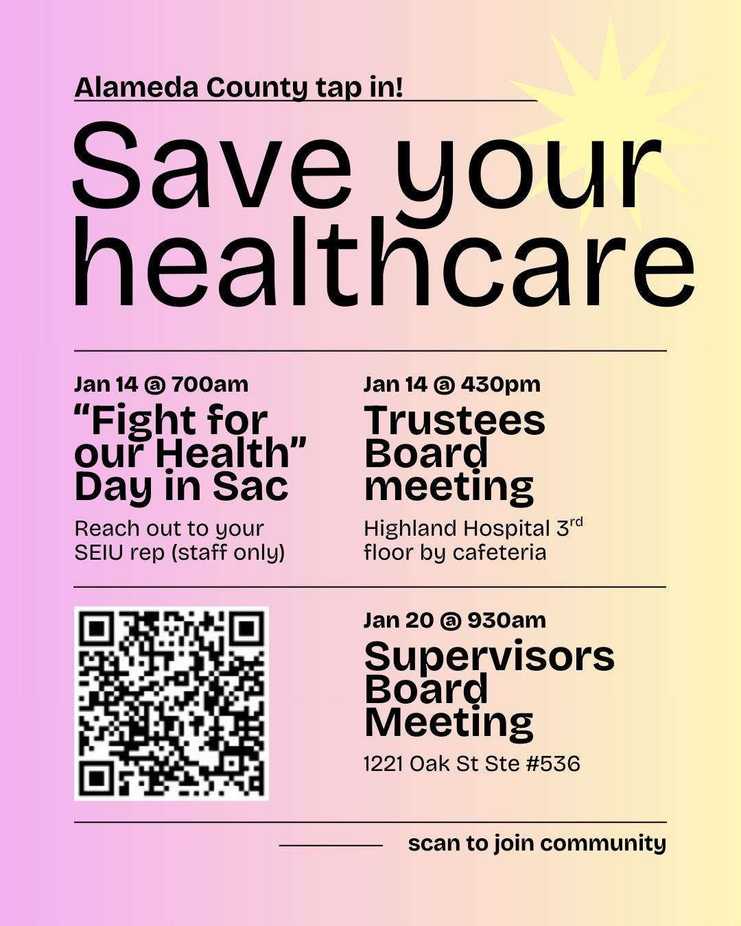 Reject Alameda Health layoffs : Indybay